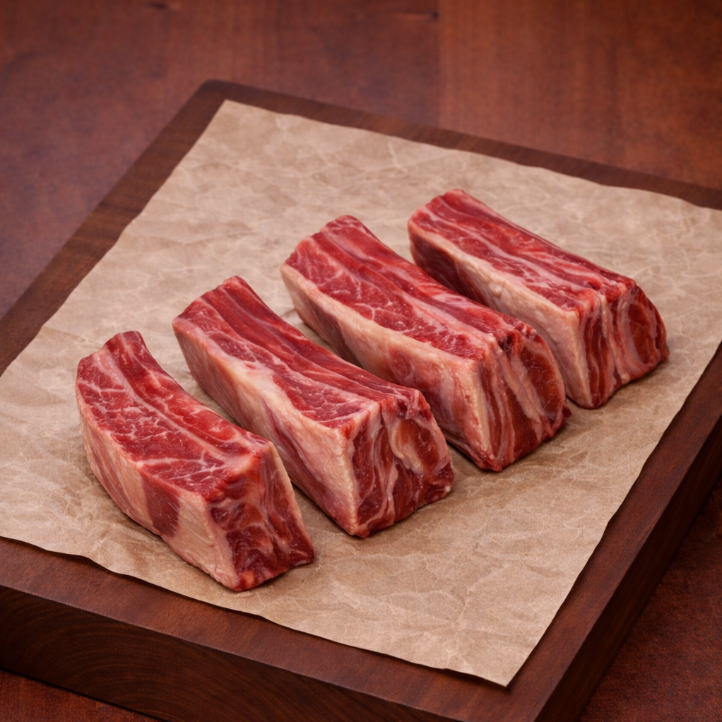 Grass Fed Beef Short Ribs (1.3kg) – Meat Merchant