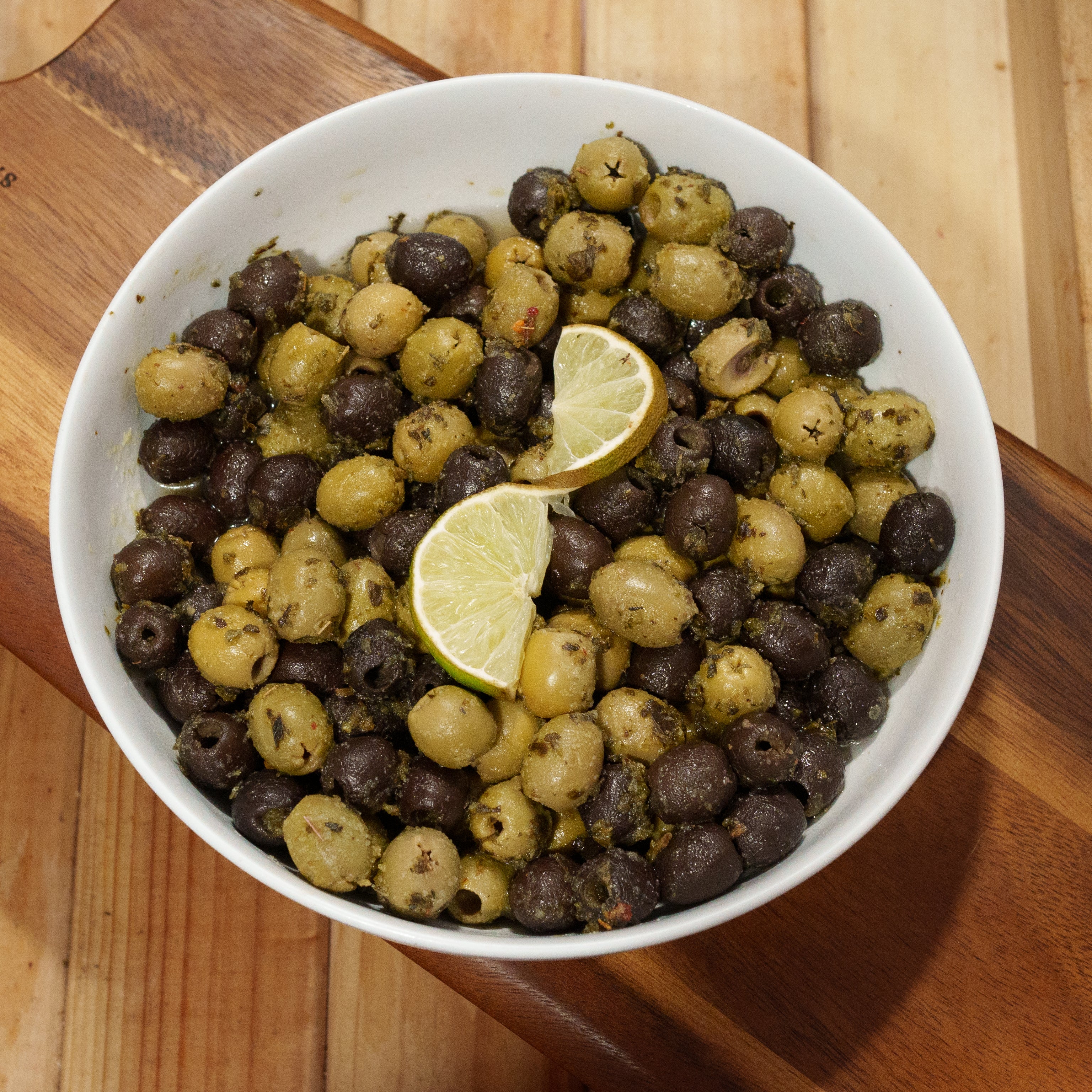 Lemon & Herb Marinated Olives – Meat Merchant